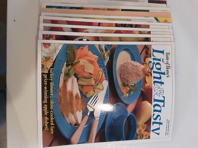 Taste of home recipe magazines set of 8 | eBay