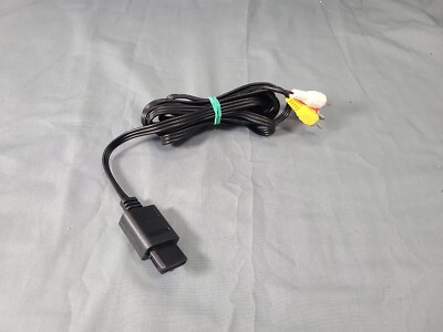 AV Audio/Video TV Composite Cable Cord for Nintendo N64 SNES GameCube ...