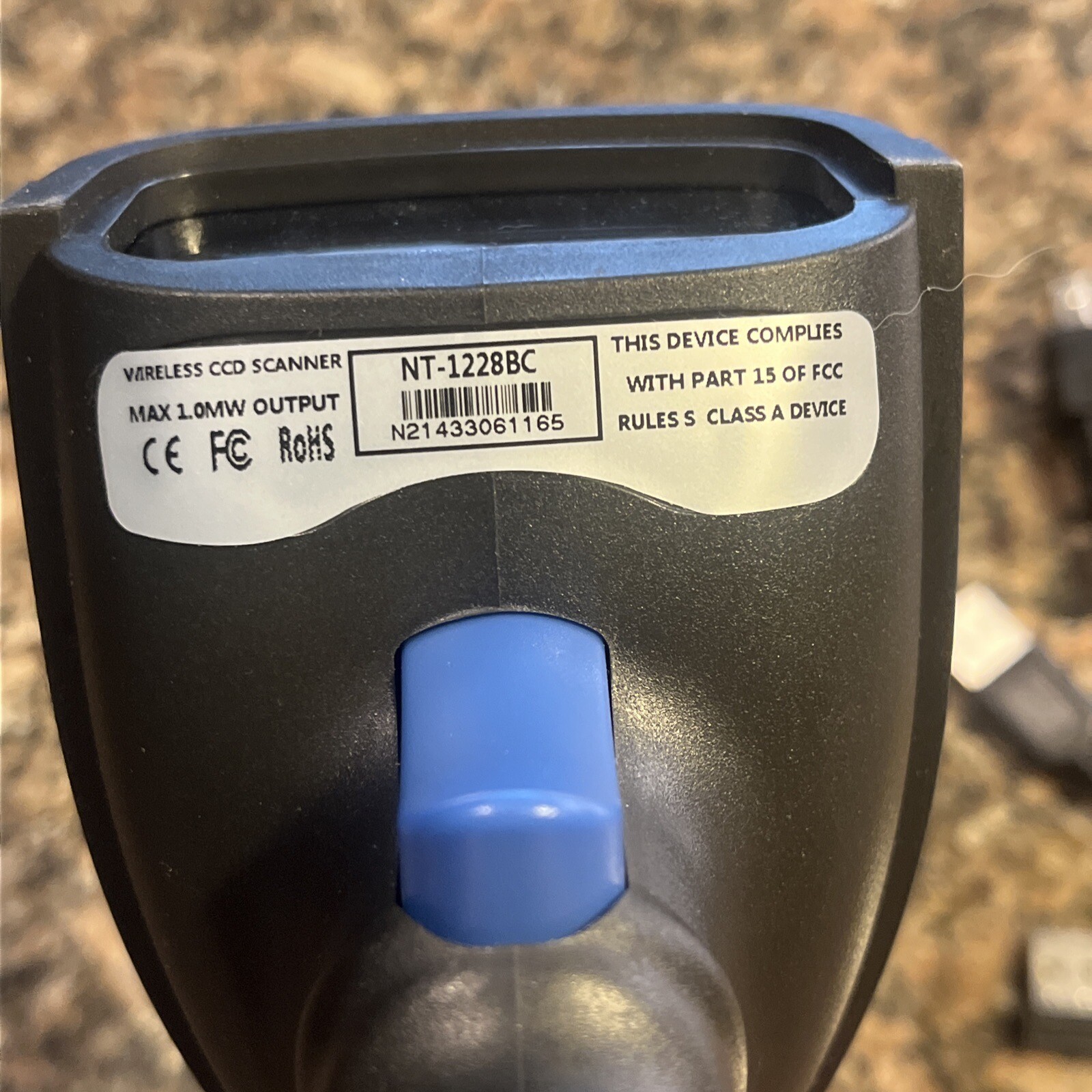 NETUM NT-1228BC Bluetooth 2.4G Wireless + USB Barcode Scanner | eBay