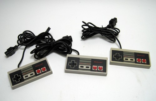 Set of 3 - Nintendo NES Controller Original Authentic OEM-NES-004 ...