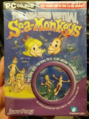 Amazing Virtual Sea Monkeys (PC: Windows, 2001) - European Version ...
