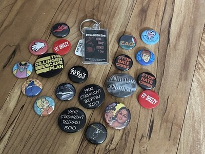 2000s hot topic punk rock alt pins + keychain | eBay