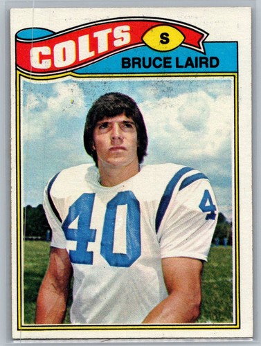 1977 Topps Football Bruce Laird #249 EX Vintage | eBay