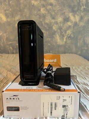 ARRIS SURFboard SBG10 DOCSIS 3.0 16 x 4 Gigabit Cable Modem & AC1600 Wi ...