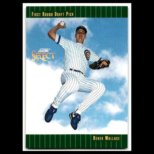 Derek Wallace Rookie #357 1993 Select Chicago Cubs Baseball Card MLB NM ...