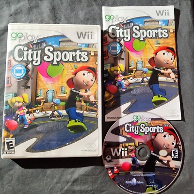 Go Play City Sports - Nintendo Wii (2006) - TESTED 96427015895| eBay