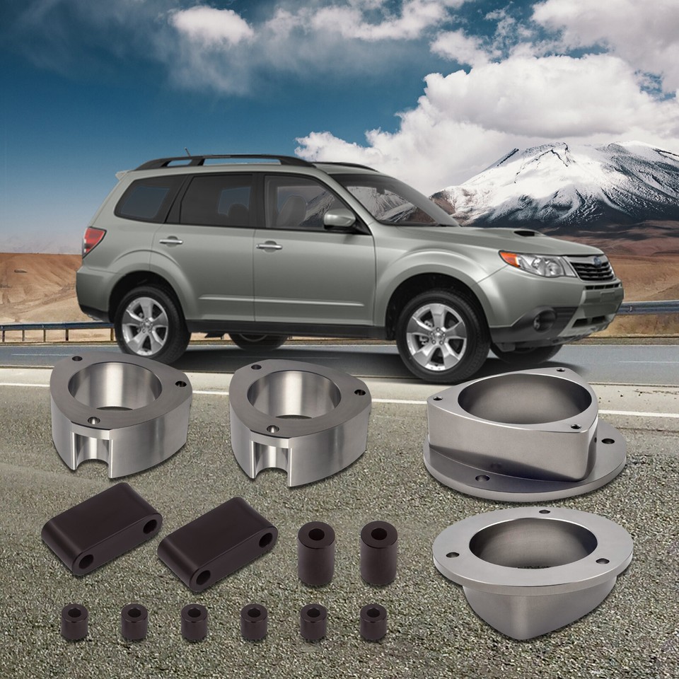 3 inch Full Lift Kit + 2" Rear Trailing Arm Spacers For Subaru Impreza ...