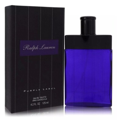 Purple Label Cologne by Ralph Lauren 4.2 oz 125 ml Eau De Toilette ...