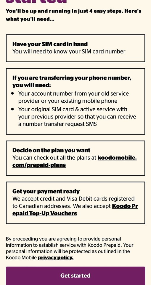 Koodo Mobile Prepaid Sim Card- Standard/Nano/Micro *BRAND NEW, NEVER ...