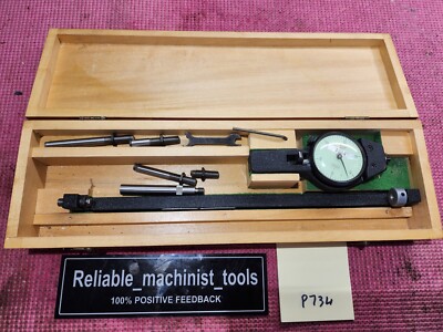 BOICE GAGE Dial Bore gage 6 in To 12.0 in .0005 Grad With Setting Gage ...