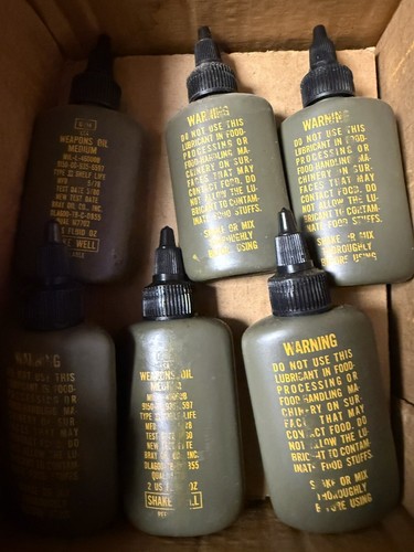 1978 LSA Weapons Oil Medium 2 Oz 158 Bray Oil Company 2 Ounces DLA600 ...