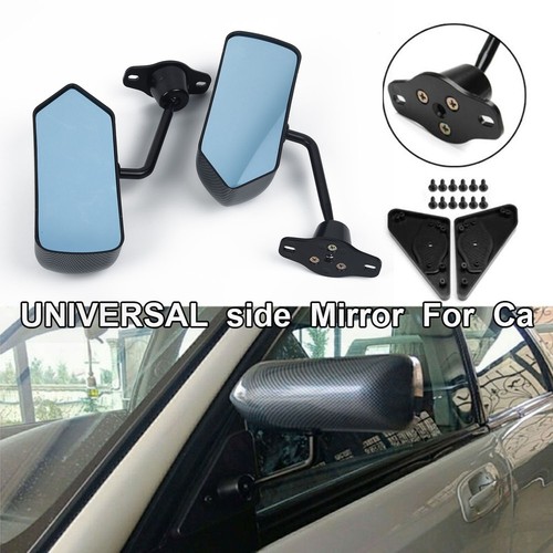 Enhanced Visibility F1 Carbon Fiber Look Side Mirrors for SXE10 Miata ...
