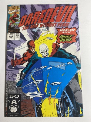 DAREDEVIL (1964 1st Series) #295 Classic GHOST RIDER Cover MARVEL ...