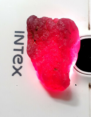 24.20 Cts 100% Natural Untreated Unheated Mozambique Red Ruby Rough ...