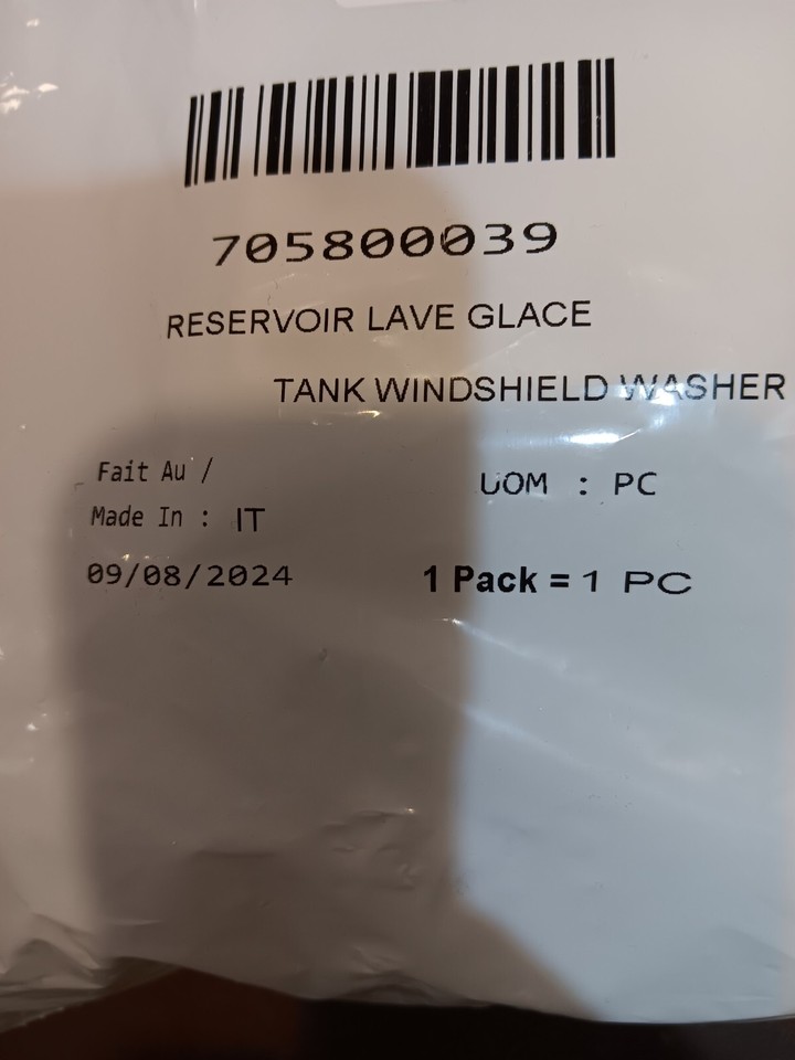 CAN-AM Defender OEM Windshield Washer Tank | 705800039 | Genuine OEM ...