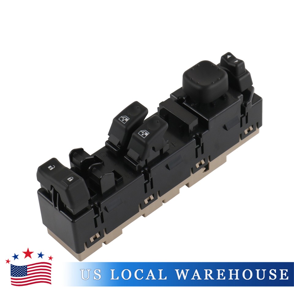 Power Window Switch Driver Left Side Black for Chevy GMC 15883318 ...