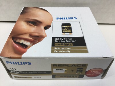 Philips Tanning Bed Starters S12, 115-140w, Box of 25 S12 Starters ...
