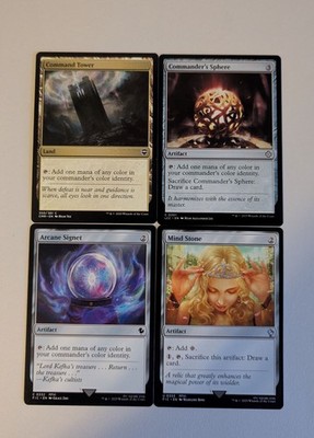 Magic the Gathering Commander Staples - 4 cards for every deck | eBay