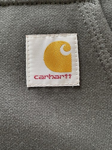 Carhartt Men's Size 3XL Black Loose Fit Full Zip Hoodie RonSon Logo ...