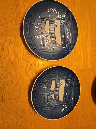 Vintage B&G Copenhagen Blue Annual Christmas Porcelain Plate Bing ...