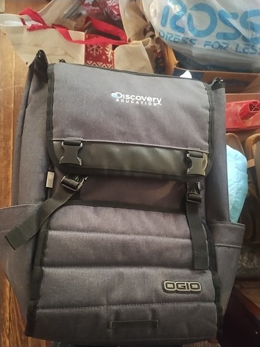 OGIO Apex Heather Grey Rucksack BACKPACK BAG 17" Pack Bag Discovery Ed ...