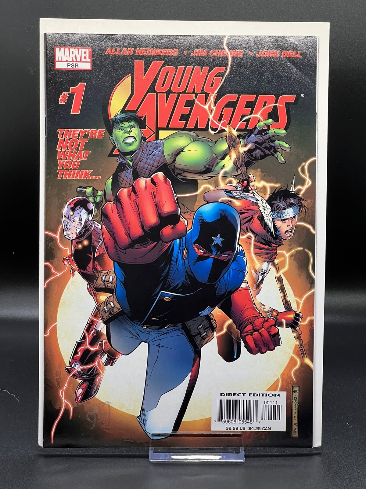 Young Avengers #1 Kate Bishop Patriot Hulkling Iron Lad KEY Jim Cheung ...