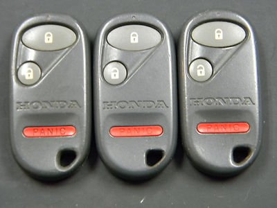 LOT OF 3 HONDA KEYLESS ENTRY REMOTE FOB OEM NHVWB1U521 | eBay