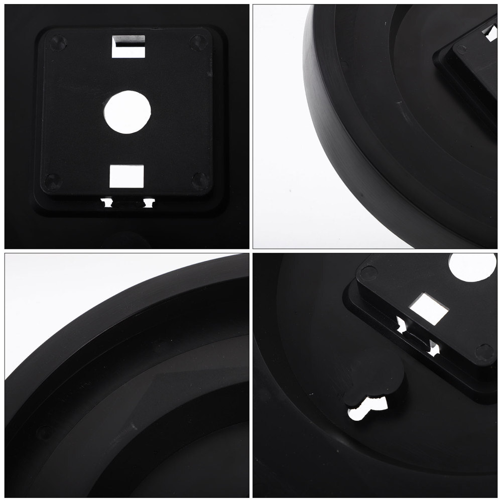 2pcs Plastic Clock Back Cover Frame Repair Kit Clock Mechanism Parts ...