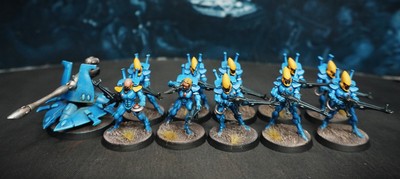 Guardian Defenders painted Warhammer 40k Aeldari Ynnari Craftworlds ...