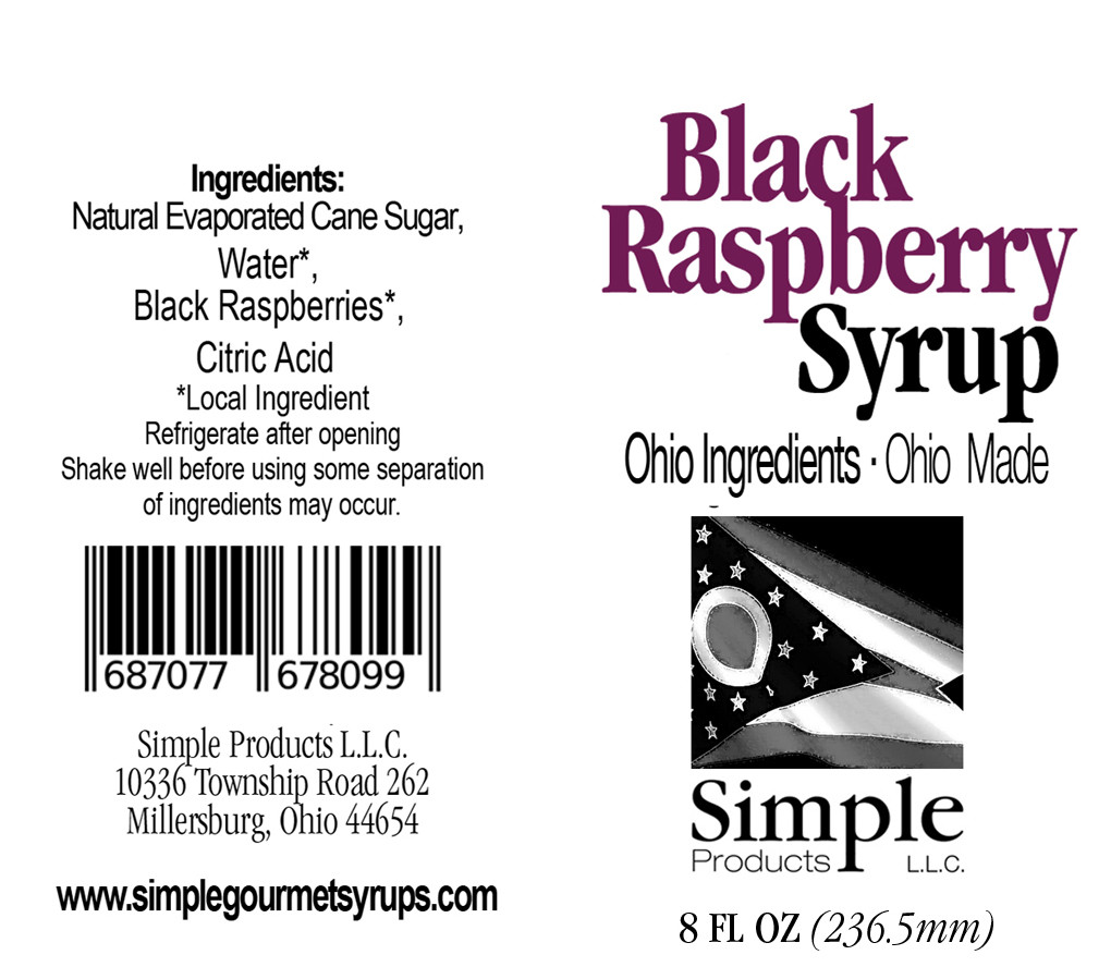 All-Natural Black Raspberry Syrup - Breakfast, Desserts, Soda and More ...