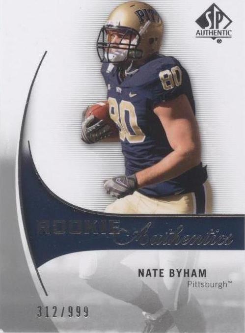 2010 SP Authentic - Rookie Authentics Nate Byham #233 /999 (RC) for ...