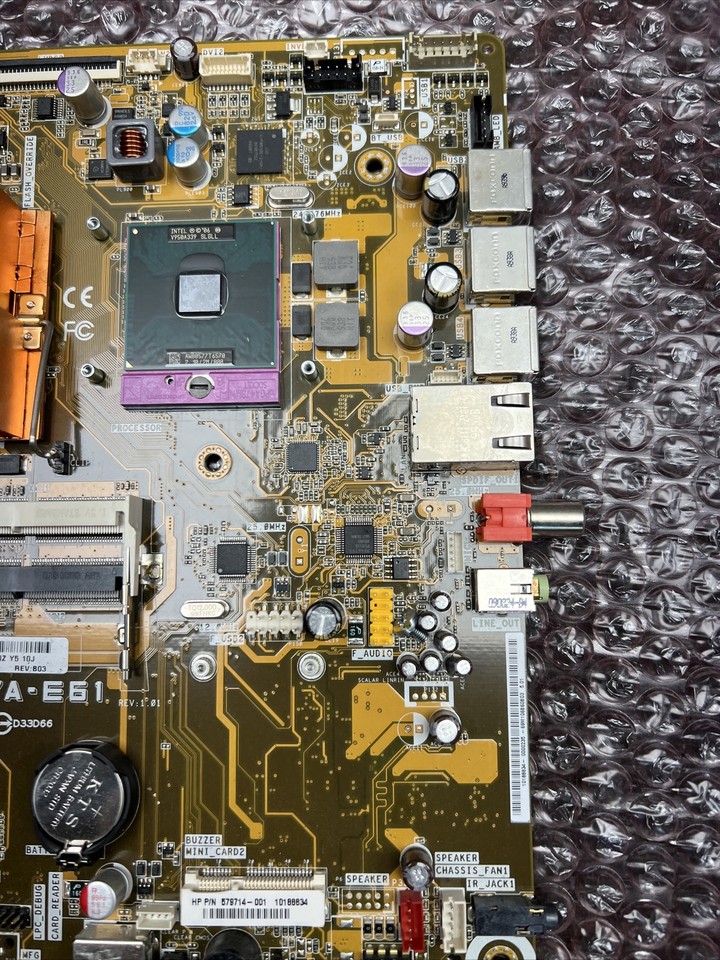 HP 579714-001 TouchSmart 9100 Socket DDR3 SDRAM PC Motherboard, Intel ...