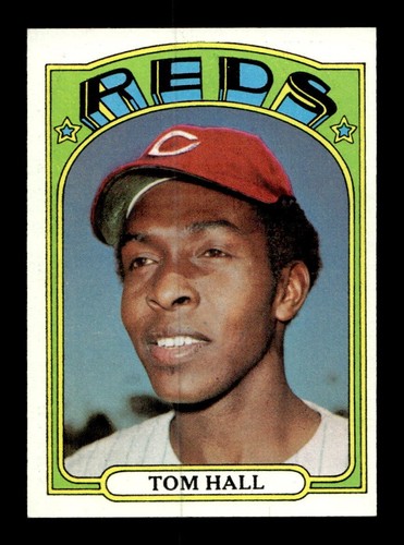 1972 Topps #417 Tom Hall Reds EX-MT+ *7j | eBay