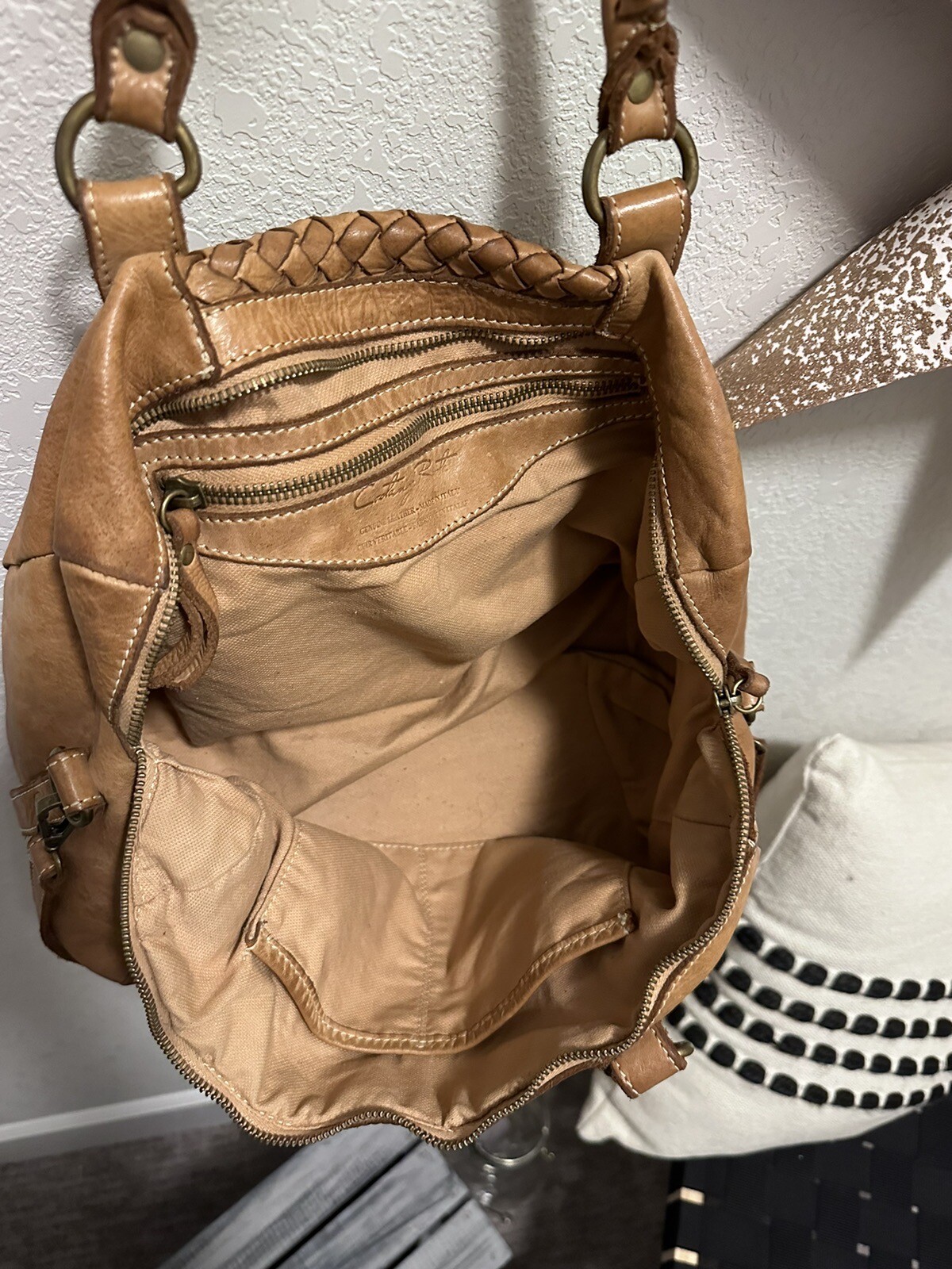 Costanza Rota Lisa Bag Made In Italy Leather Handbag … - Gem