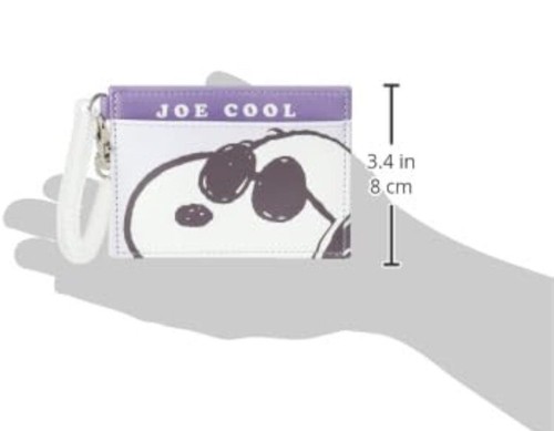 Peanuts Snoopy flat pass case card pocket case wallet Joe Cool | eBay