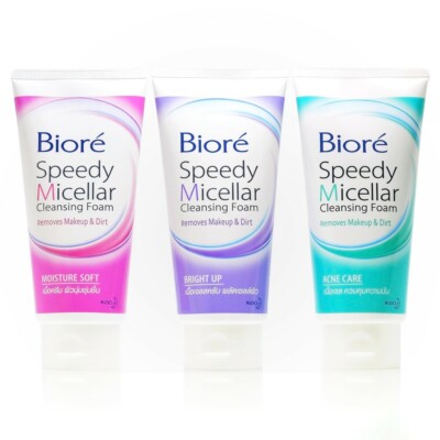 90ml Clean Foam Cleansing Biore Skin Care Face Wash Scrub Micellar ...