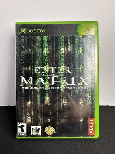 Enter the Matrix (Microsoft Xbox, 2003) CIB COMPLETE with Manual ...