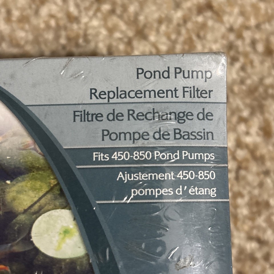 Sunterra 200100 Pond Pump Replacement Filter Fits 450-850 Pond Pumps ...