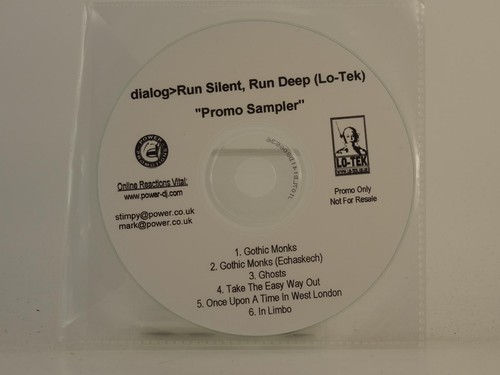 DIALOG RUN SILENT RUN DEEP (H1) 6 Track Promo CD Single Plastic Sleeve ...