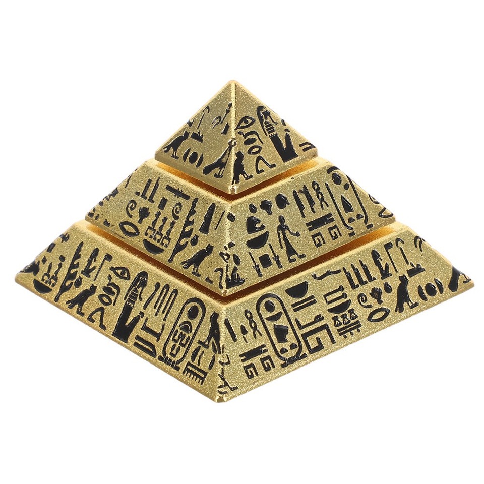 Pyramid Fidget Spinner Ancient Egypt Sculpture Building Statue Decor ...
