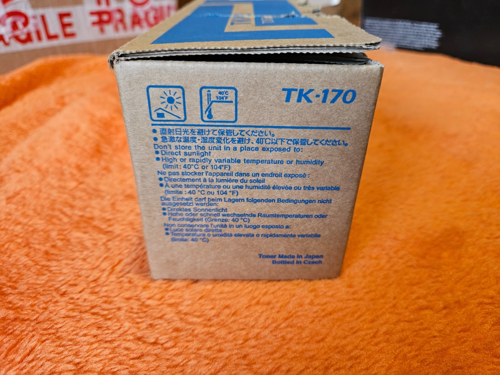 Genuine Kyocera TK-170 Black Toner Cartridge TK-170 ECOSYS P2135 1320 ...