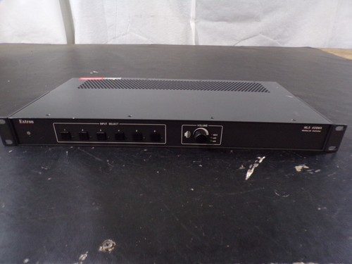 Extron MLS 406MA Media Link Switcher AV Switch Audio Rack Mount Power ...