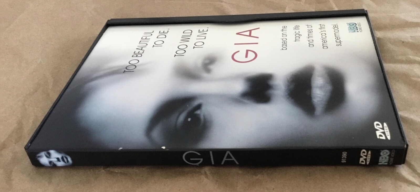 Gia DVD cult film movie complete Angelina Jolie 2001 HBO Gia Carangi ...