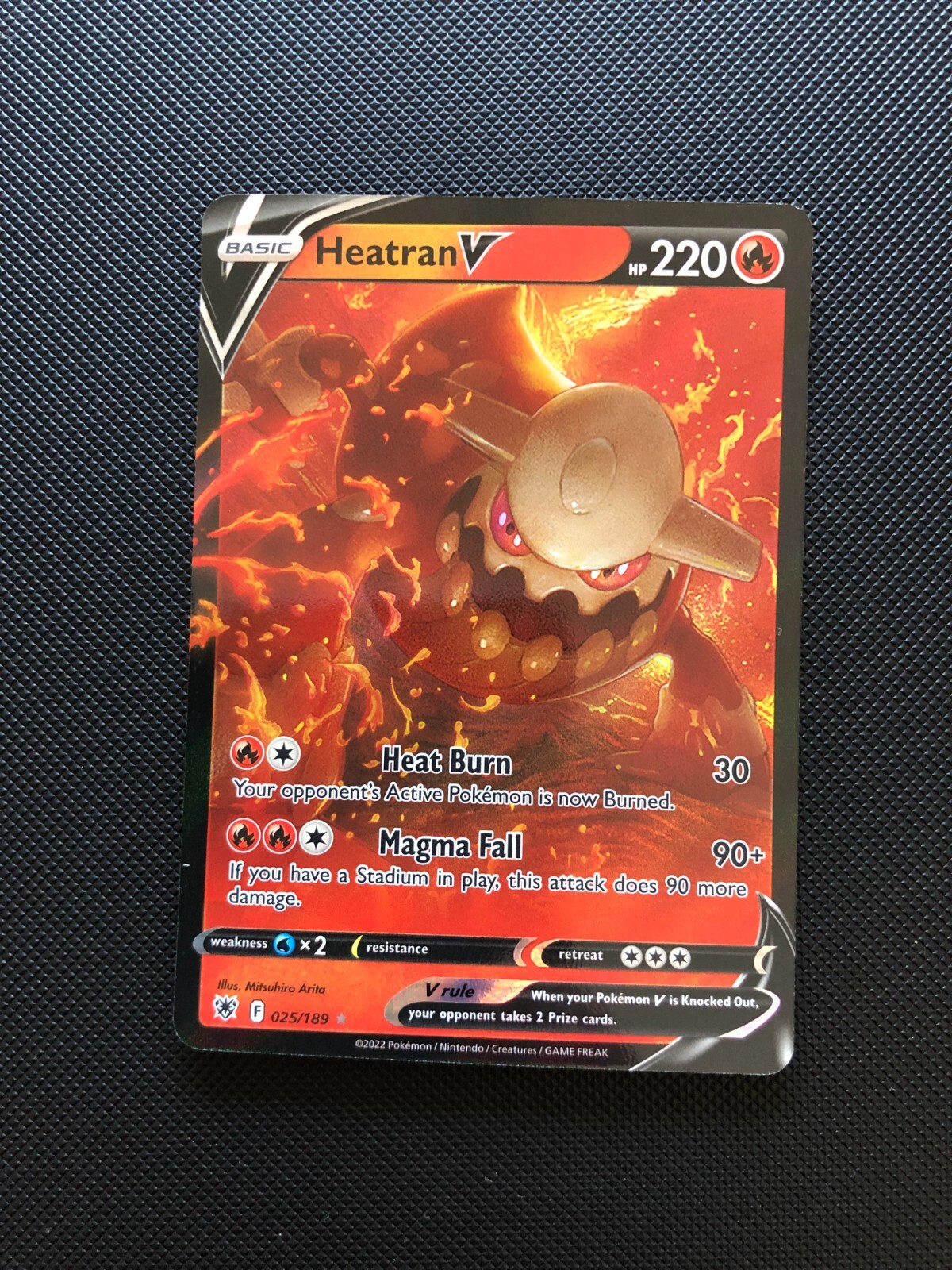 Heatran V 025/189 Astral Radiance Pokemon NM Fast Shipping | eBay