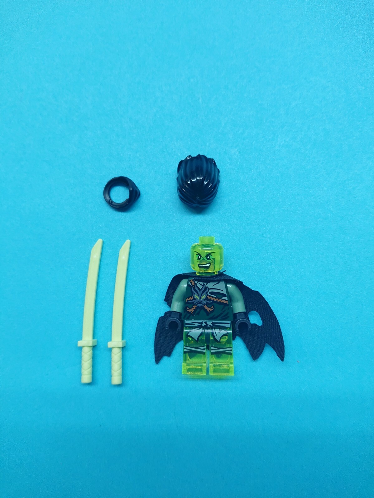Lego Ninjago Possession Minifigure Morro (Cape) w/ Katanas 70738! | eBay