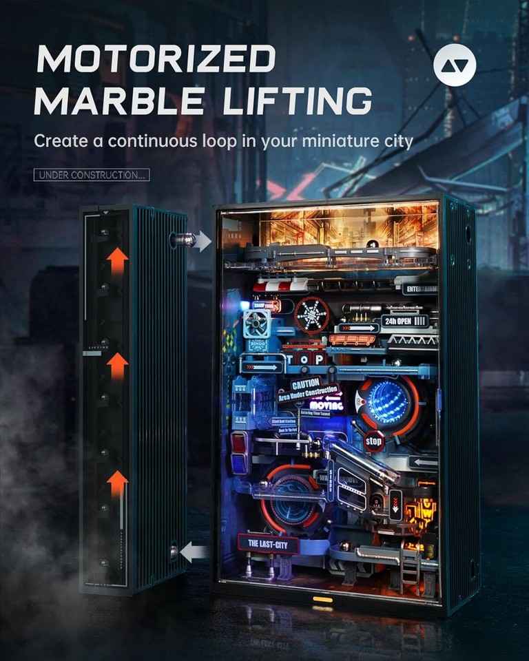 ROKR Parallel World 3D Puzzle Model Toys Kits -The Last City & The ...