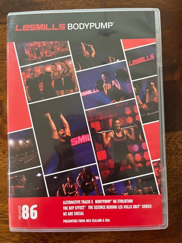 LES MILLS Body Pump 86 Set - DVD, CD and CHOREO BOOK | eBay