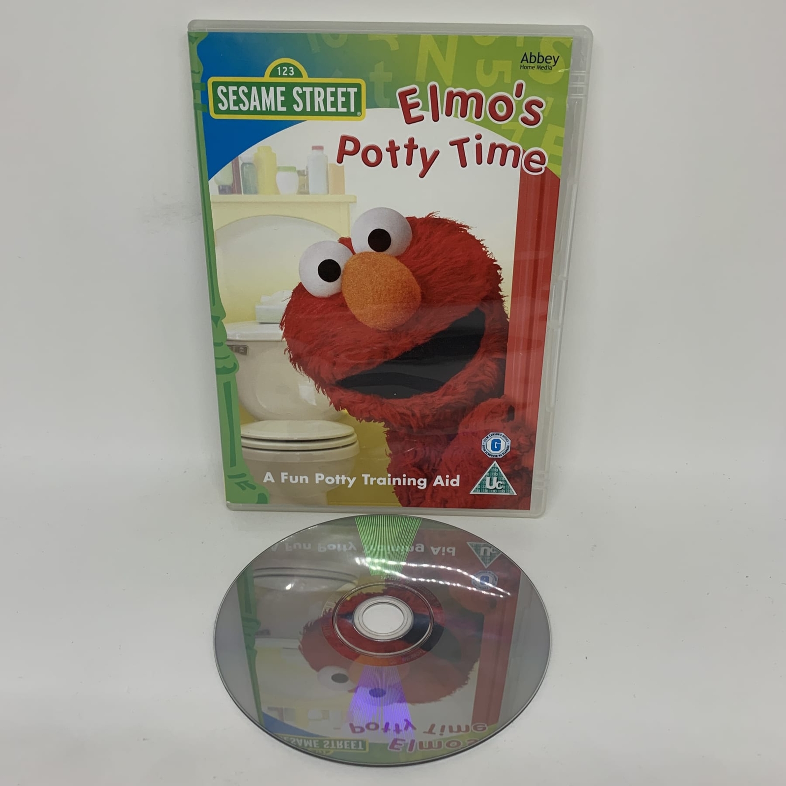 SESAME STREET: ELMO'S POTTY­ TIME DVD Region 2 EDUCATIONAL V Good Cond ...