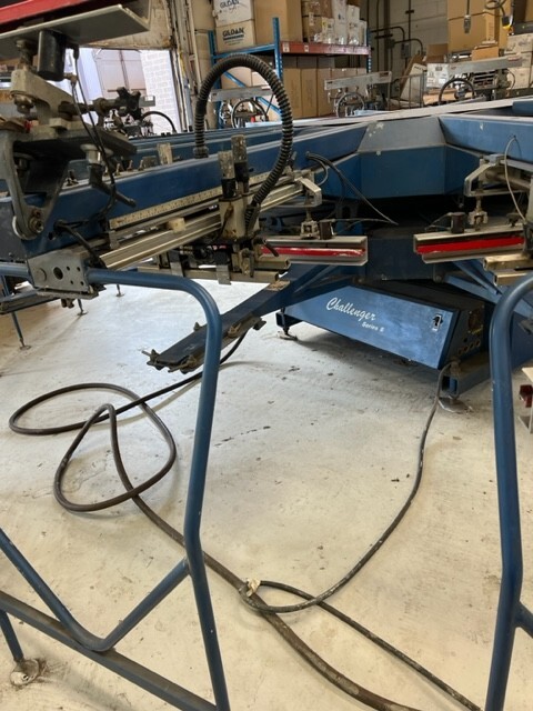 M&R Automatic Screen Printing Press Challenger Series II | eBay