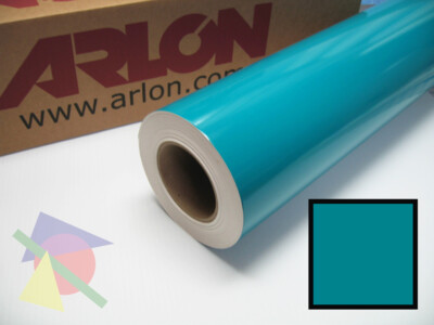 12" X 10ft - Teal Arlon 5000 Craft & Hobby Vinyl Roll - (Liquidation ...